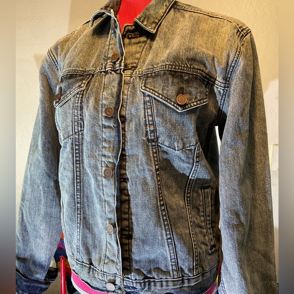 Volcom | Jackets & Coats | Denim Jacket Lined Volcom Jeans Size Mp ...